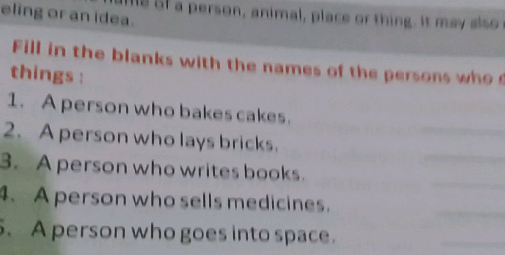 Fill in the blanks with the names of the | StudyX