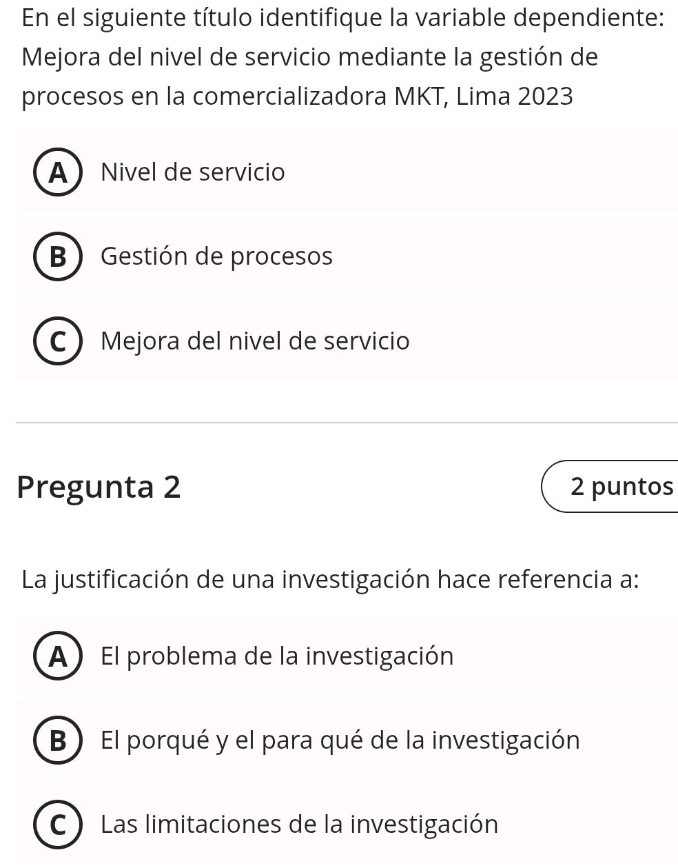 En el siguiente título identifique la | StudyX