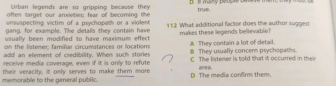 112 What additional factor does the author | StudyX