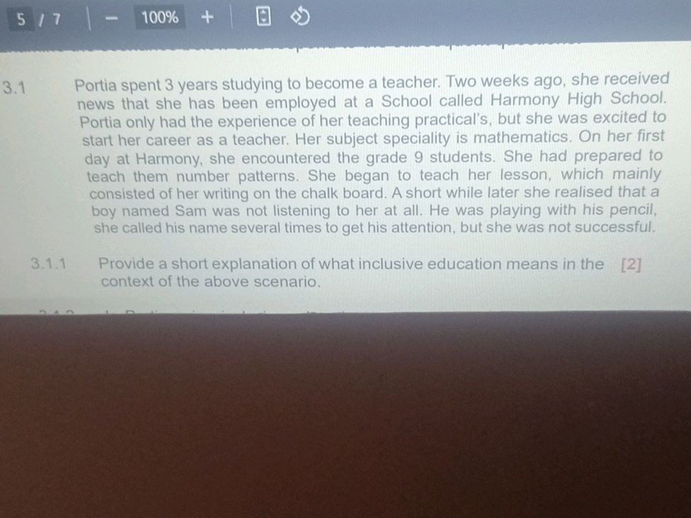 3.1.1 Provide a short explanation of what | StudyX