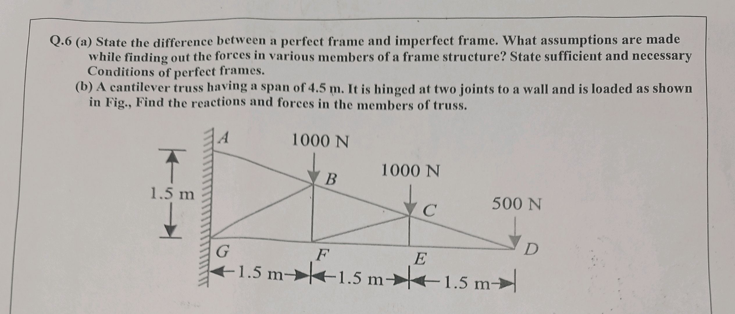 Q.6 (a) State the difference between a | StudyX