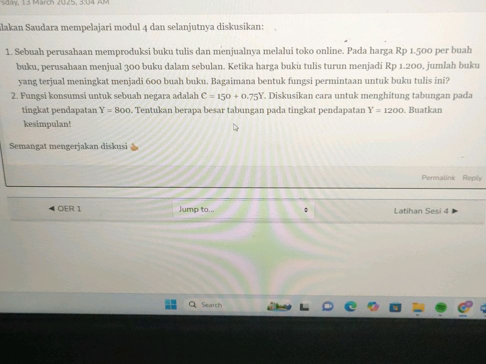 1. Sebuah perusahaan memproduksi buku tulis | StudyX