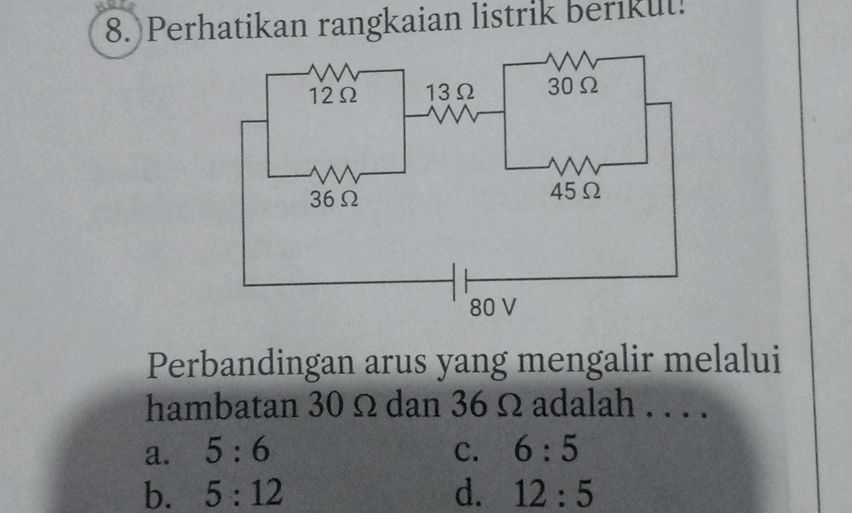 Perhatikan rangkaian listrik berikut! ``` | StudyX