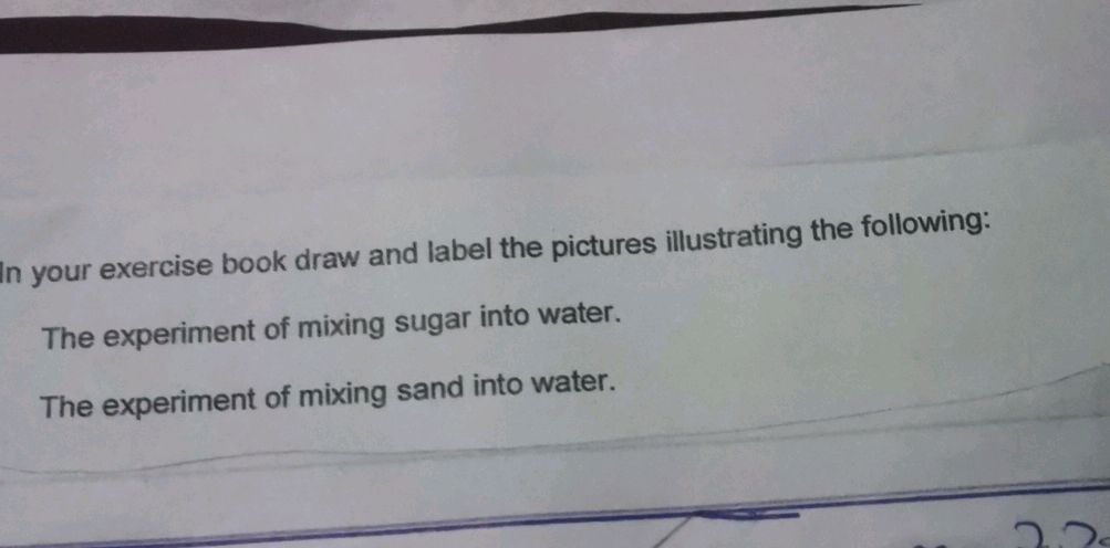 In your exercise book draw and label the | StudyX
