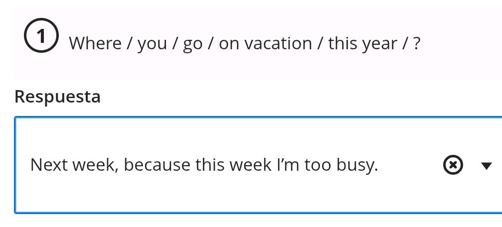 Where / you / go / on vacation / this year | StudyX