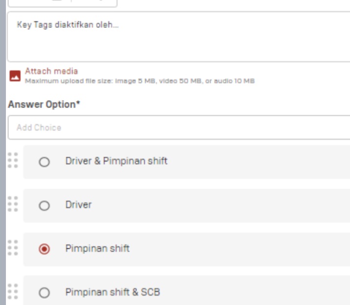 Key Tags diaktifkan oleh... Driver | StudyX