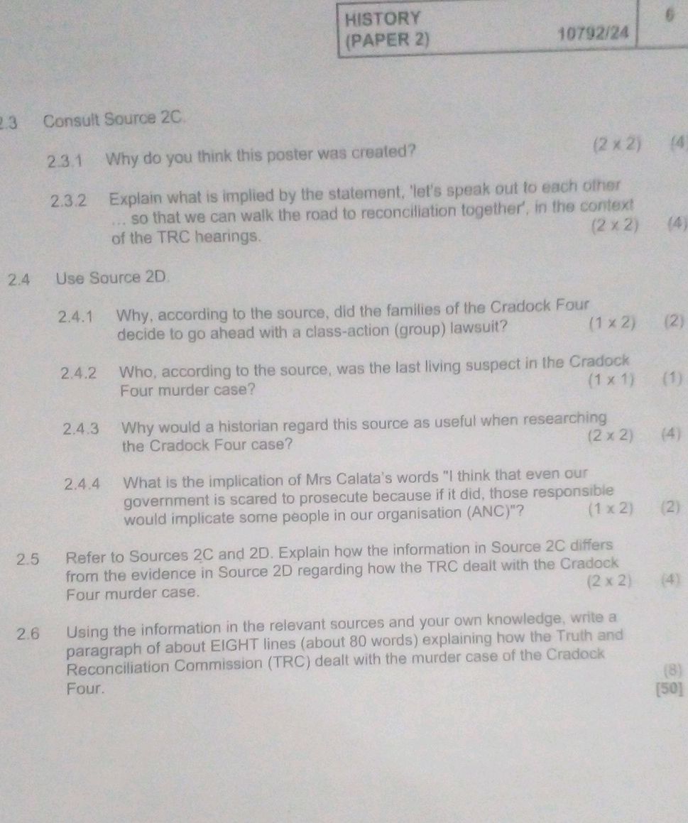 2.3 Consult Source 2C. 2.3.1 Why do you | StudyX