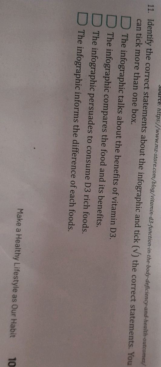 11. Identify the correct statements about | StudyX