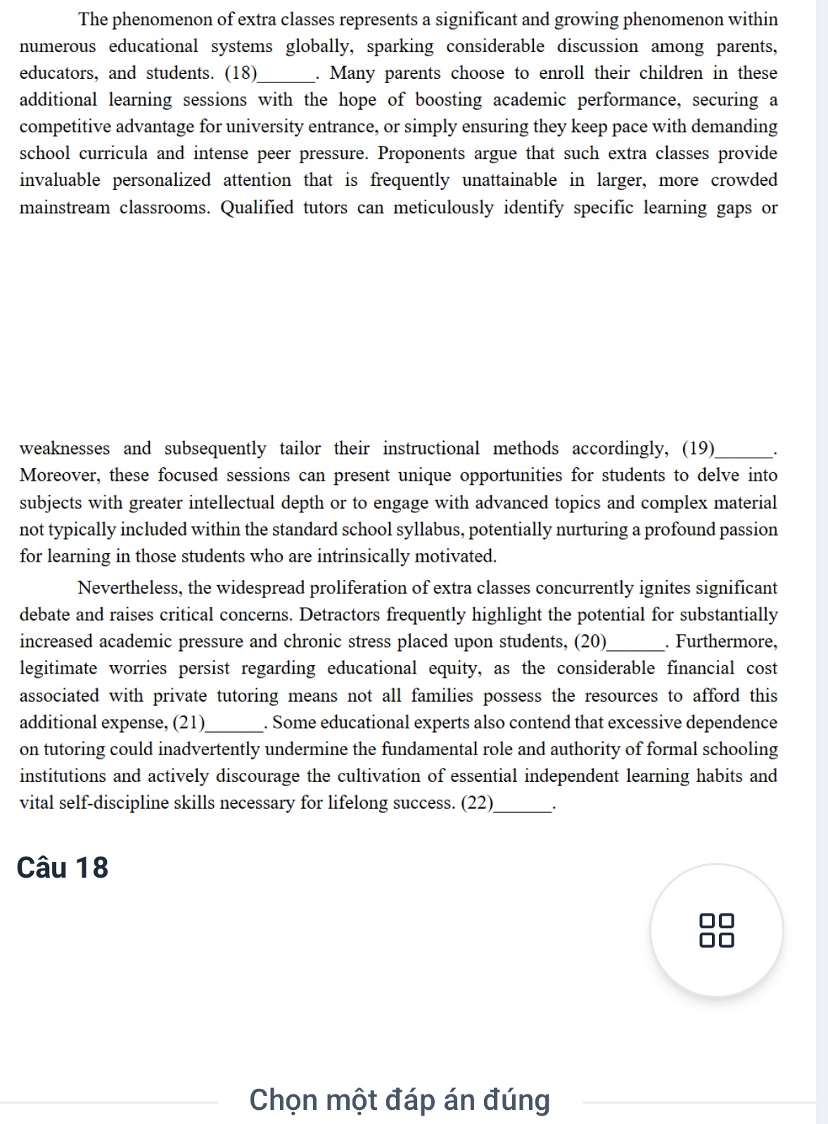 The phenomenon of extra classes represents a | StudyX