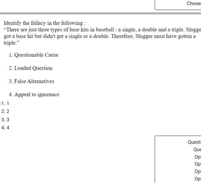 Identify the fallacy in the following: | StudyX