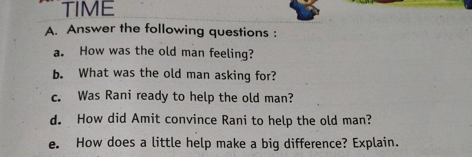 A. Answer the following questions : a. How | StudyX