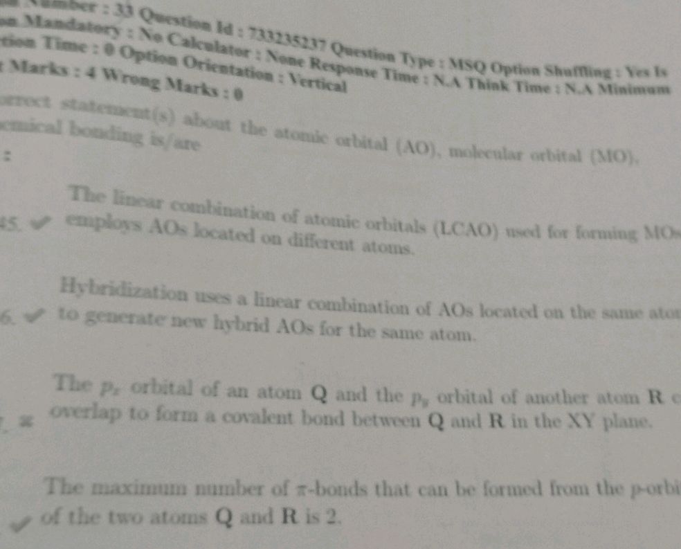 Correct statement(s) about the atomic | StudyX