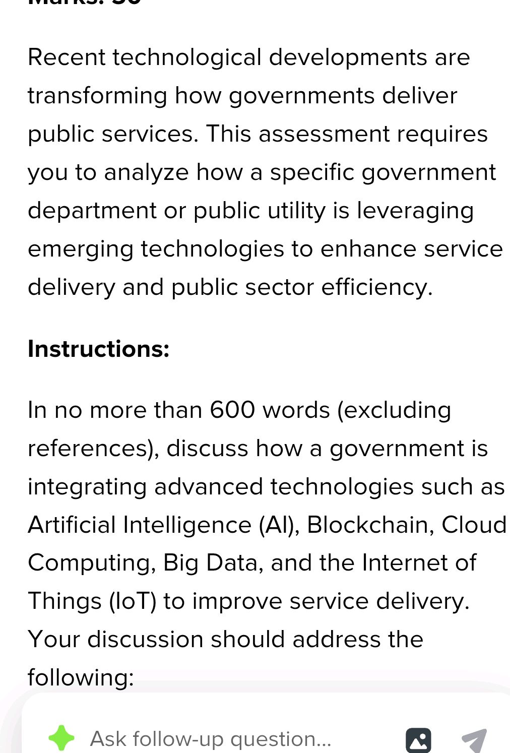 Recent technological developments are | StudyX