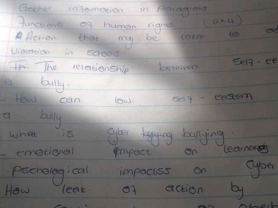 Gather information in paragraphs. Functions | StudyX