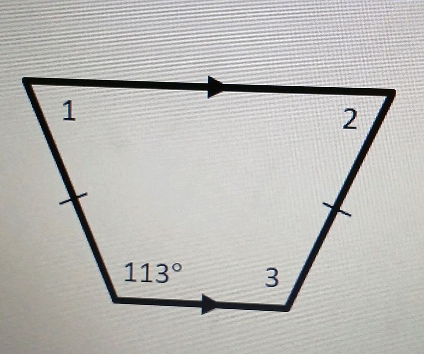 The image shows a quadrilateral with angles | StudyX