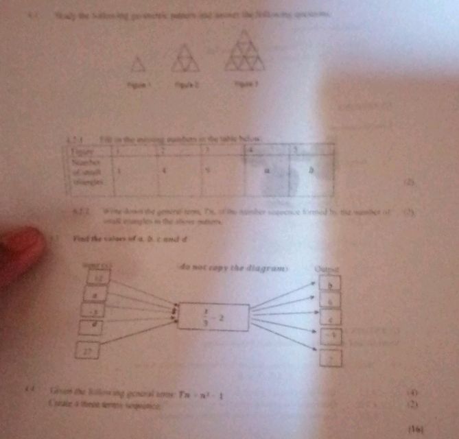 Find the values of a, b, c and d (do not | StudyX