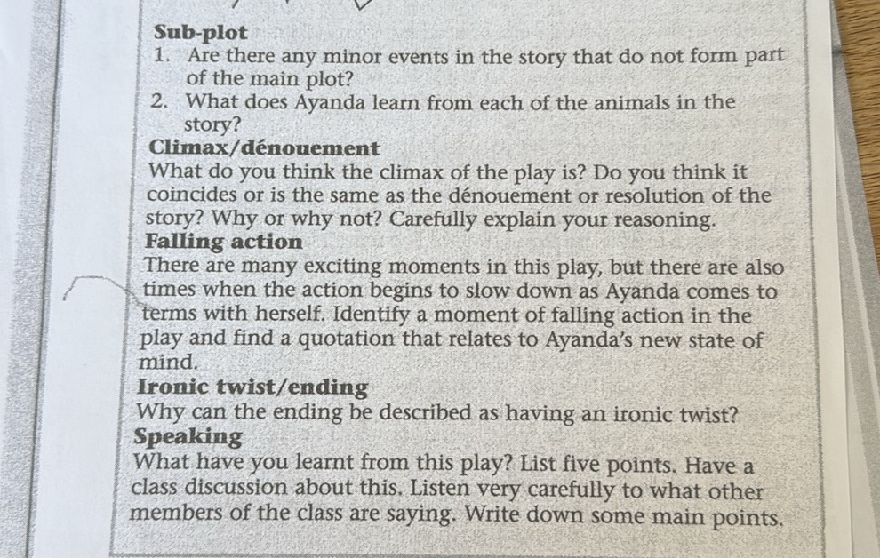 Sub-plot 1. Are there any minor events in | StudyX