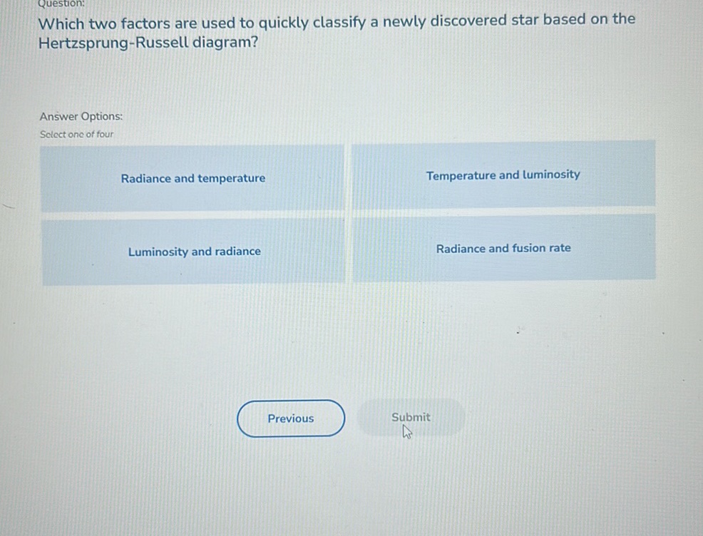 Question: Which two factors are used to | StudyX