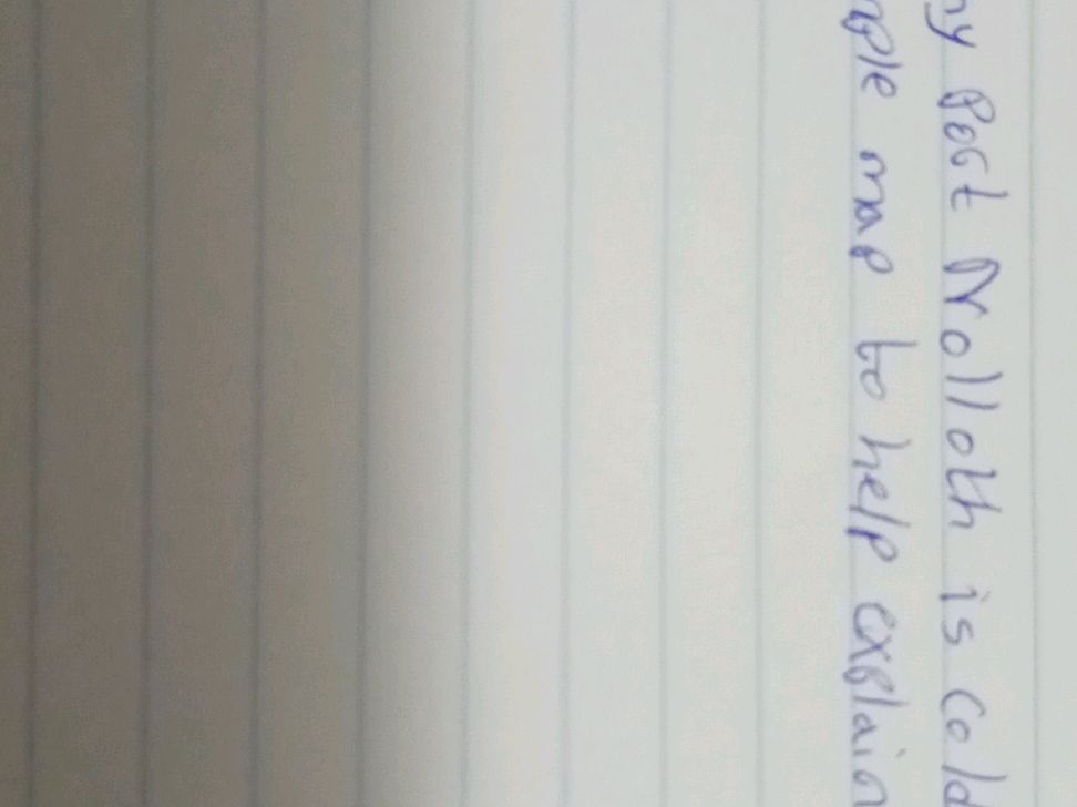 Why Beth Moloth is cold map to help explain | StudyX