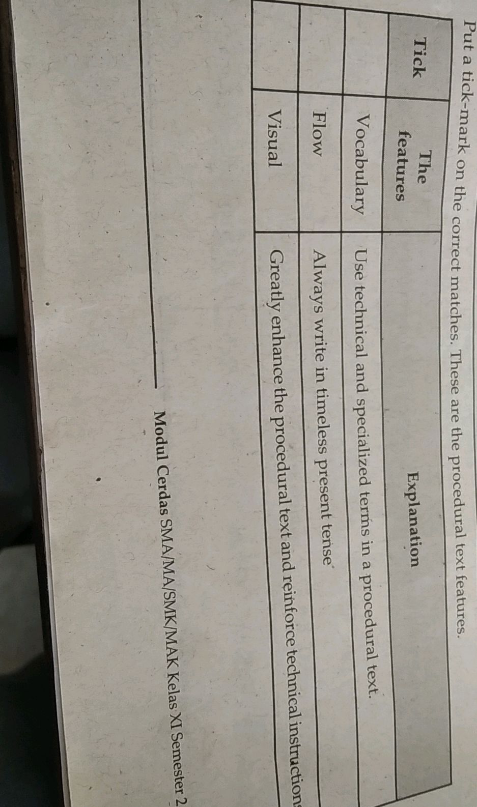 Put a tick-mark on the correct matches. | StudyX