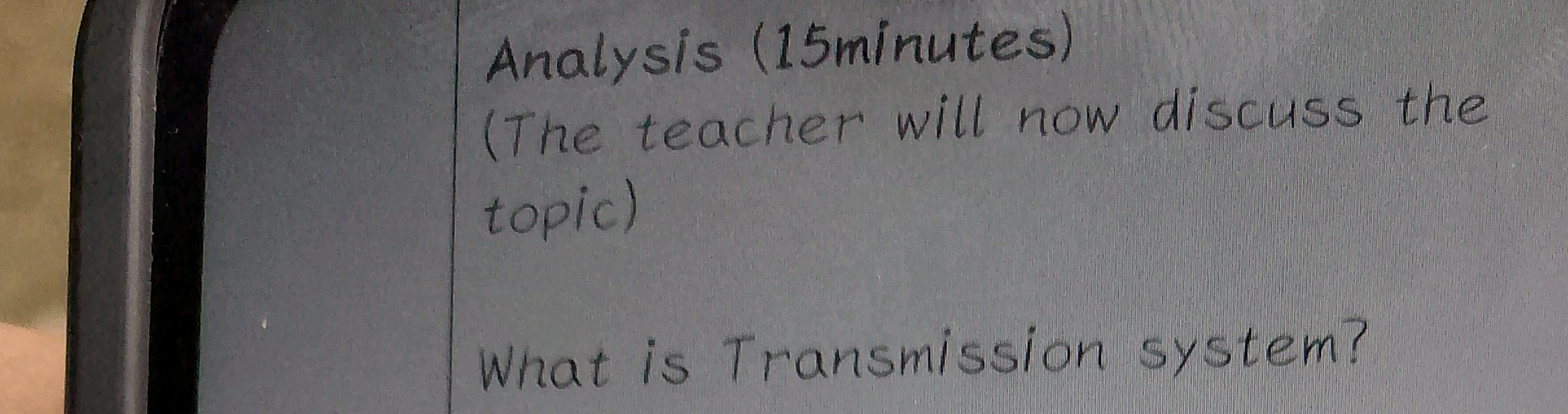 What is a Transmission System? | StudyX