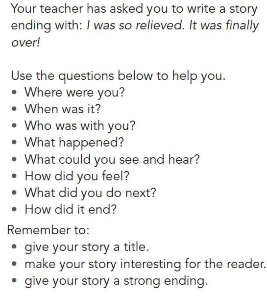 Your teacher has asked you to write a story | StudyX