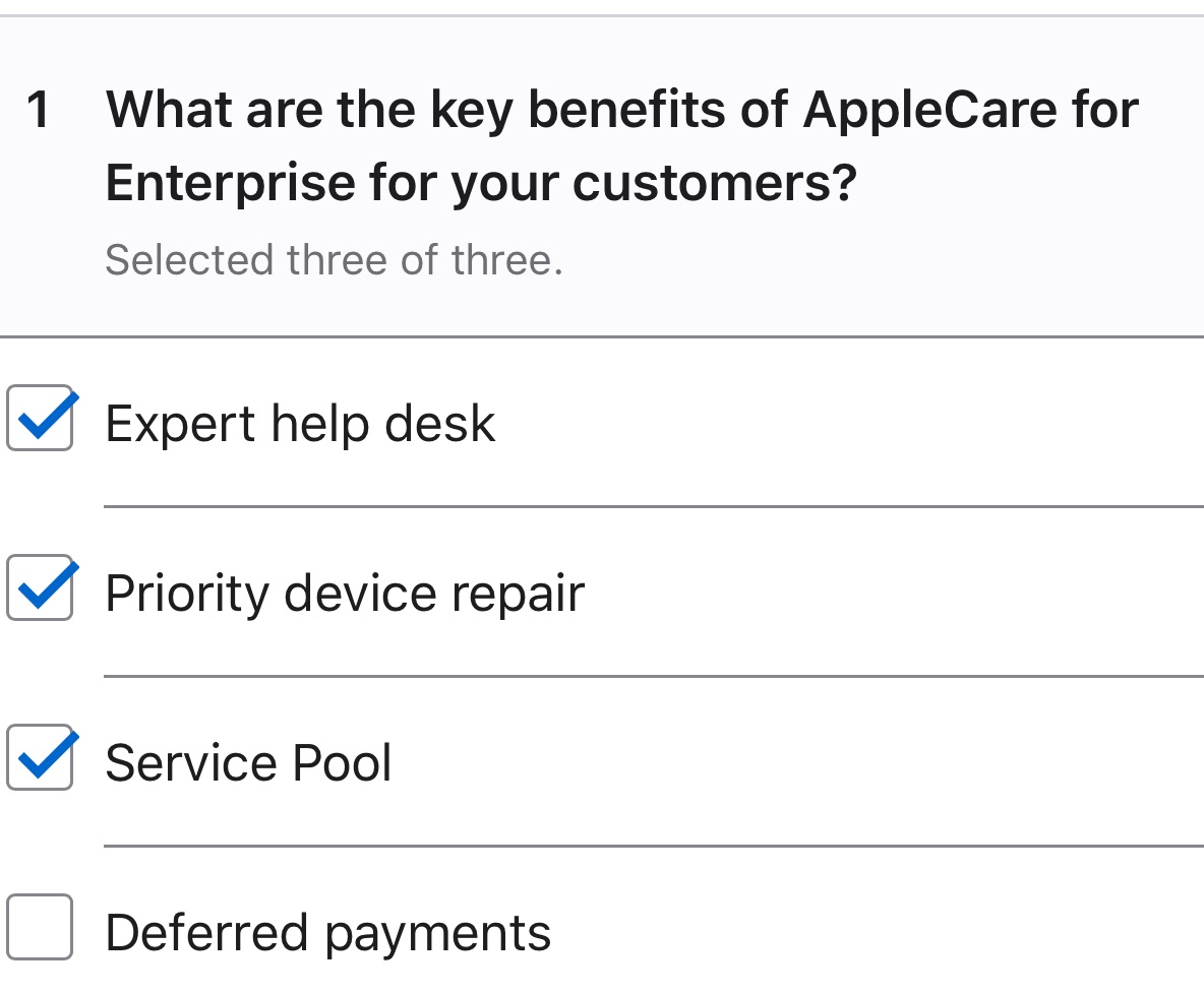 1 What are the key benefits of AppleCare for | StudyX
