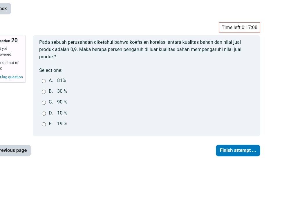 Pada sebuah perusahaan diketahui bahwa | StudyX
