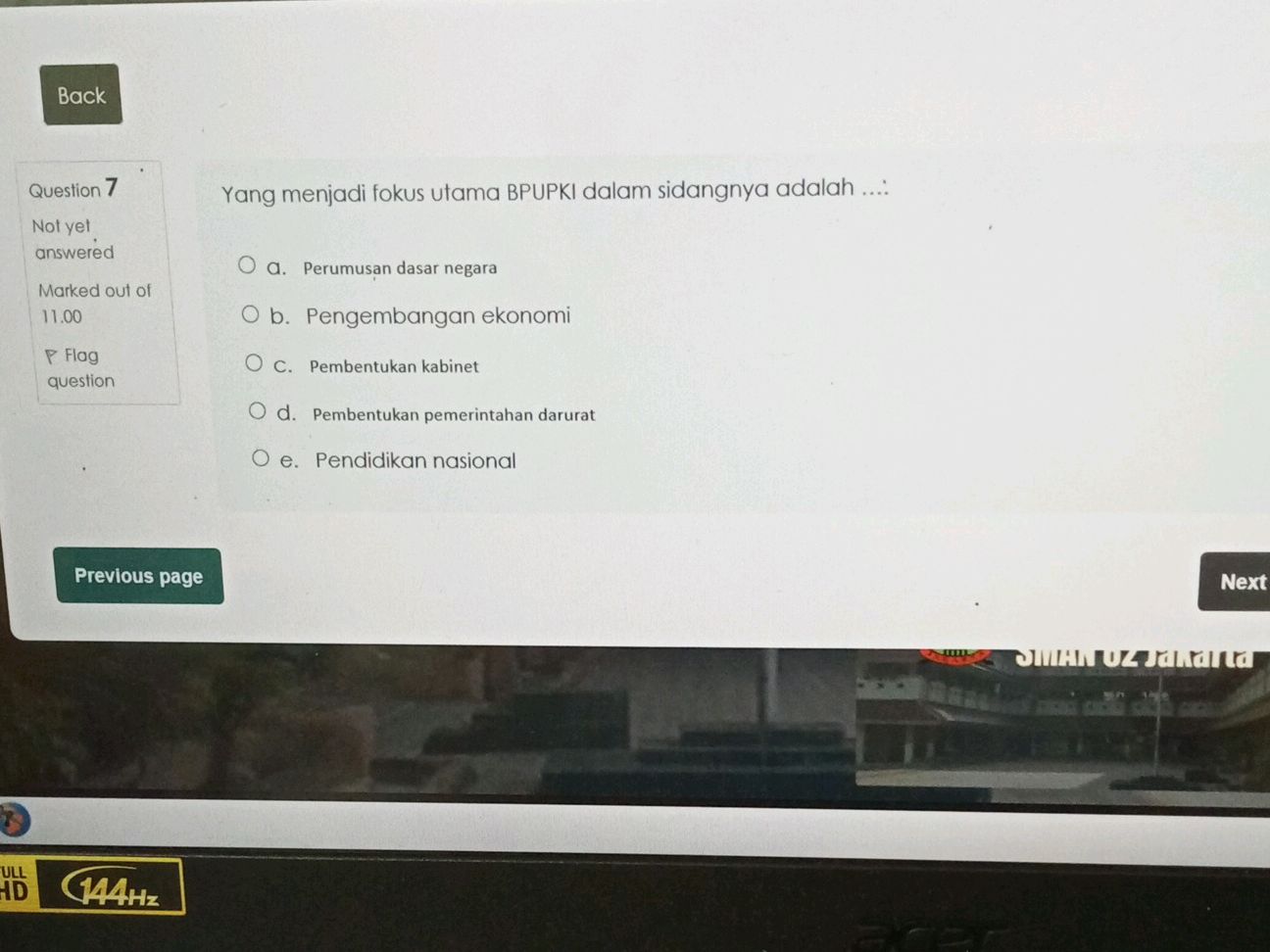Yang menjadi fokus utama BPUPKI dalam | StudyX