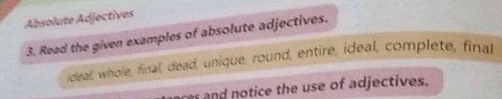 3. Read the given examples of absolute | StudyX