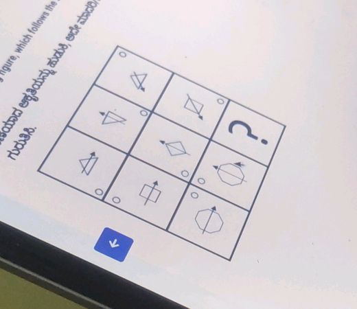 Find the figure which follows the pattern. | StudyX