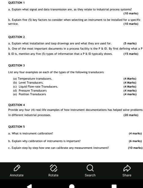 QUESTION 1 a. Explain what signal and data | StudyX