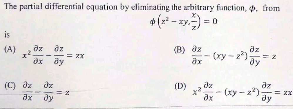 The partial differential equation by | StudyX