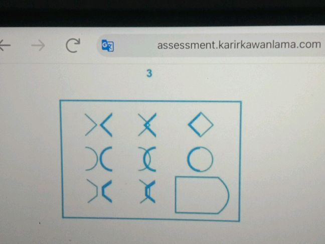 The image contains a pattern recognition | StudyX