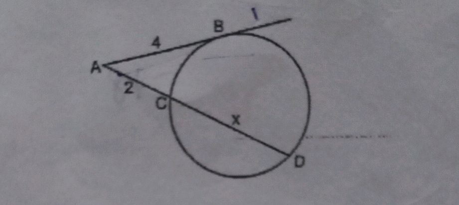 In the given figure, a tangent is drawn from | StudyX