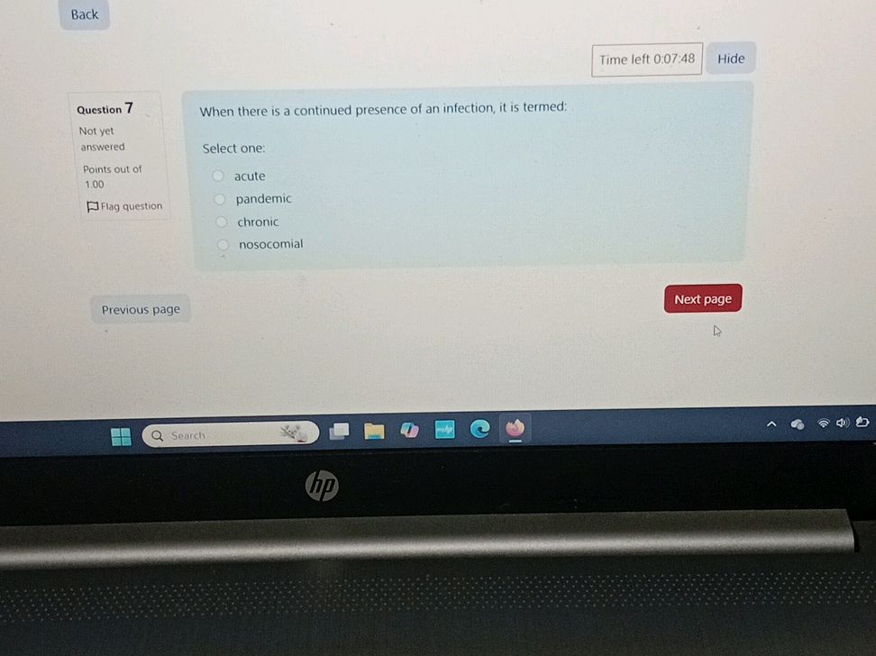 When there is a continued presence of an | StudyX