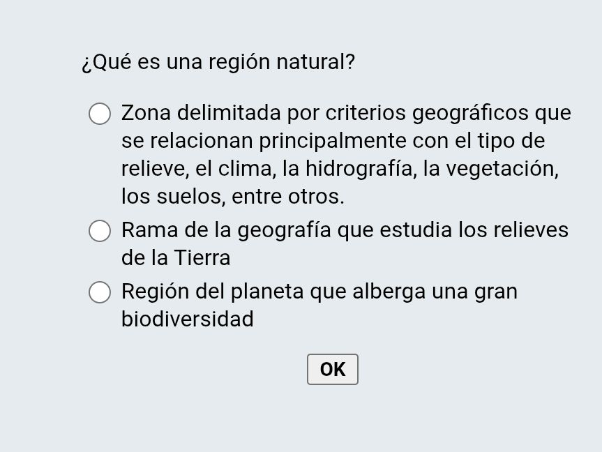 ¿Qué es una región natural? Zona delimitada | StudyX