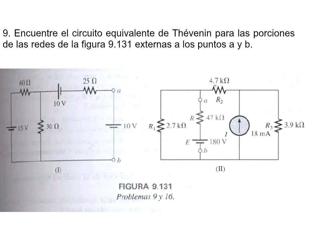 9 Encuentre El Circuito Equivalente De Studyx