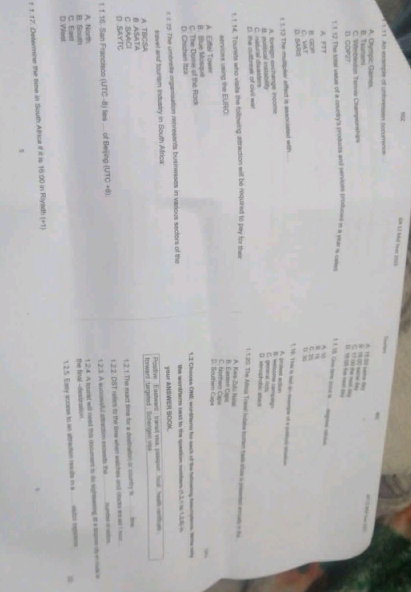 1.11. An example of unforeseen occurrence | StudyX