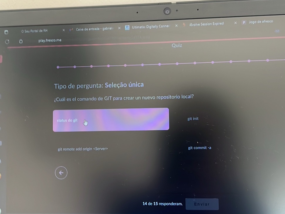 ¿Cuál es el comando de GIT para crear un | StudyX