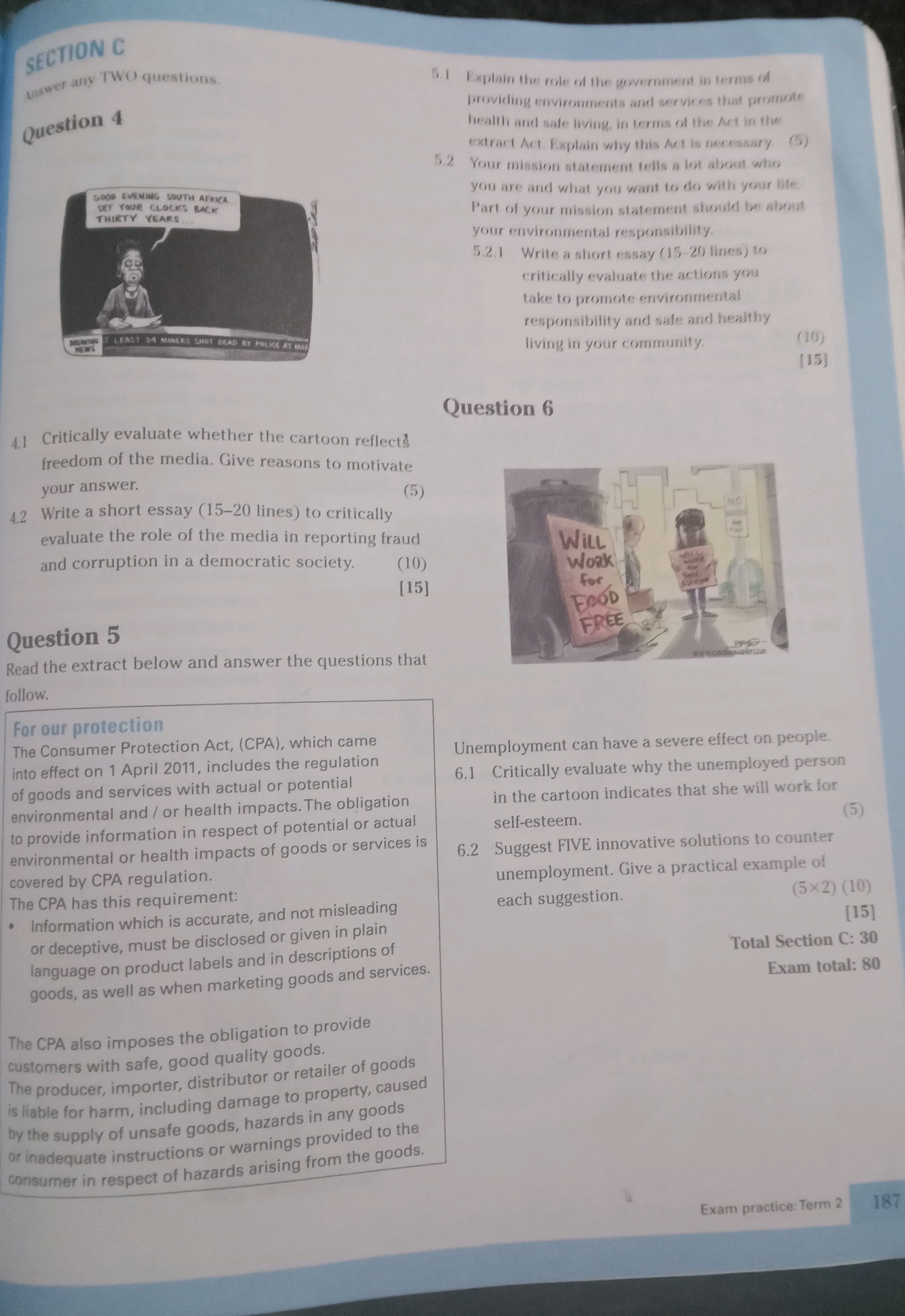 Question 4 4.1 Critically evaluate whether | StudyX