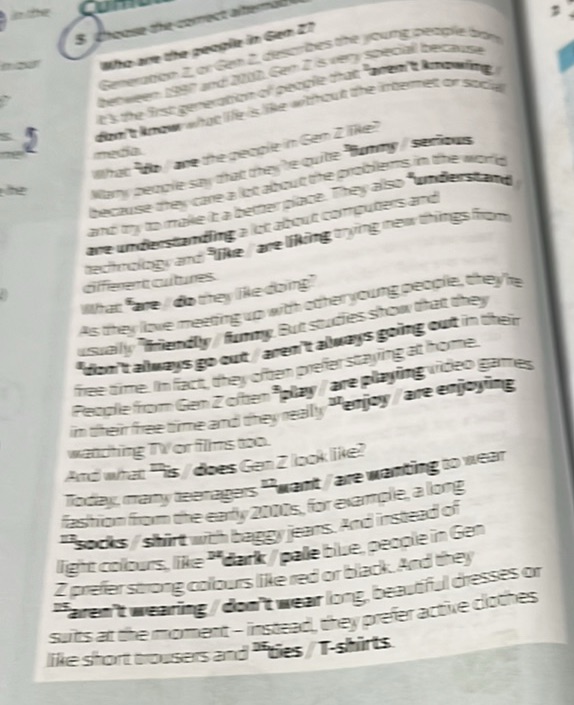 Choose the correct alternative. Who are the | StudyX