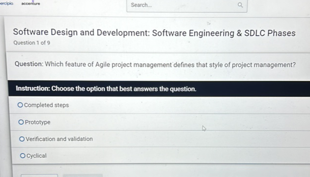 erciplo accenture Search Software Design and | StudyX
