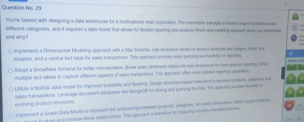 Question No 29 Youre tasked with designing | StudyX