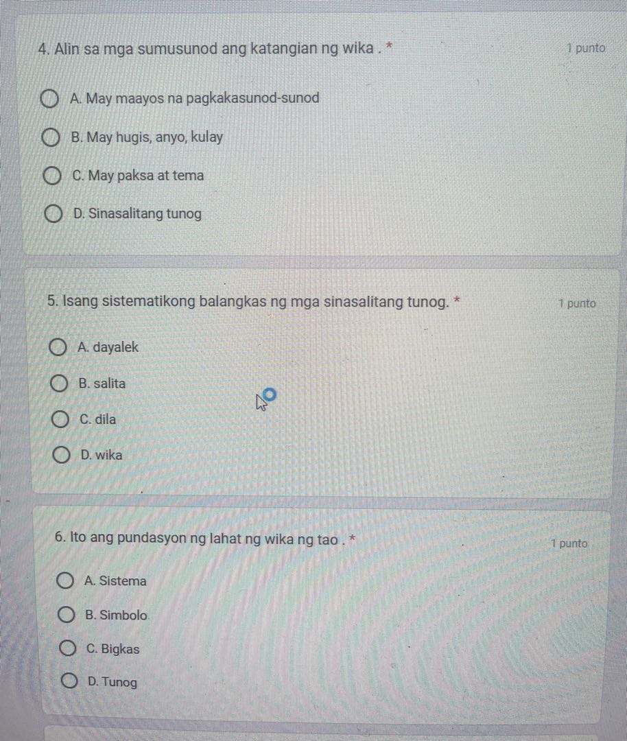 4 Alin sa mga sumusunod ang katangian ng | StudyX