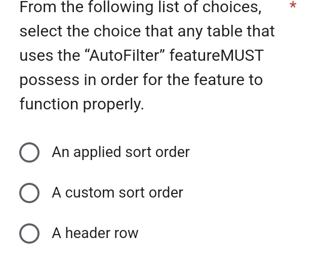 From the following list of choices select | StudyX