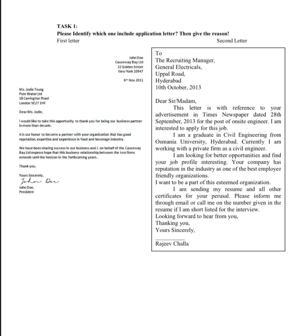 TASK 1 Please Identify which one include | StudyX