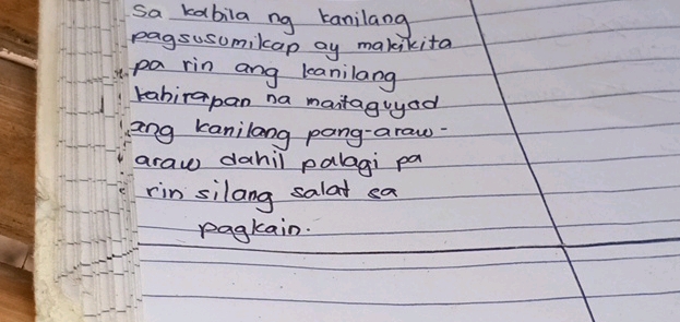 Sa kabila ng kanilang pagsusumikap ay | StudyX