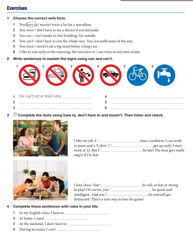 Exercises 1 Choose the correct verb form 1 | StudyX