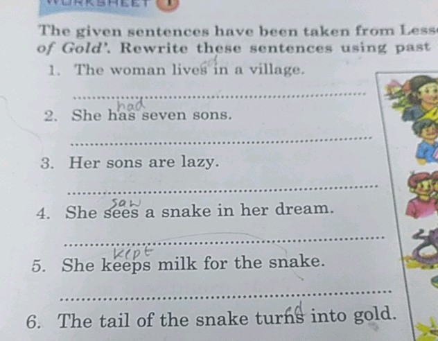 The given sentences have been taken from | StudyX